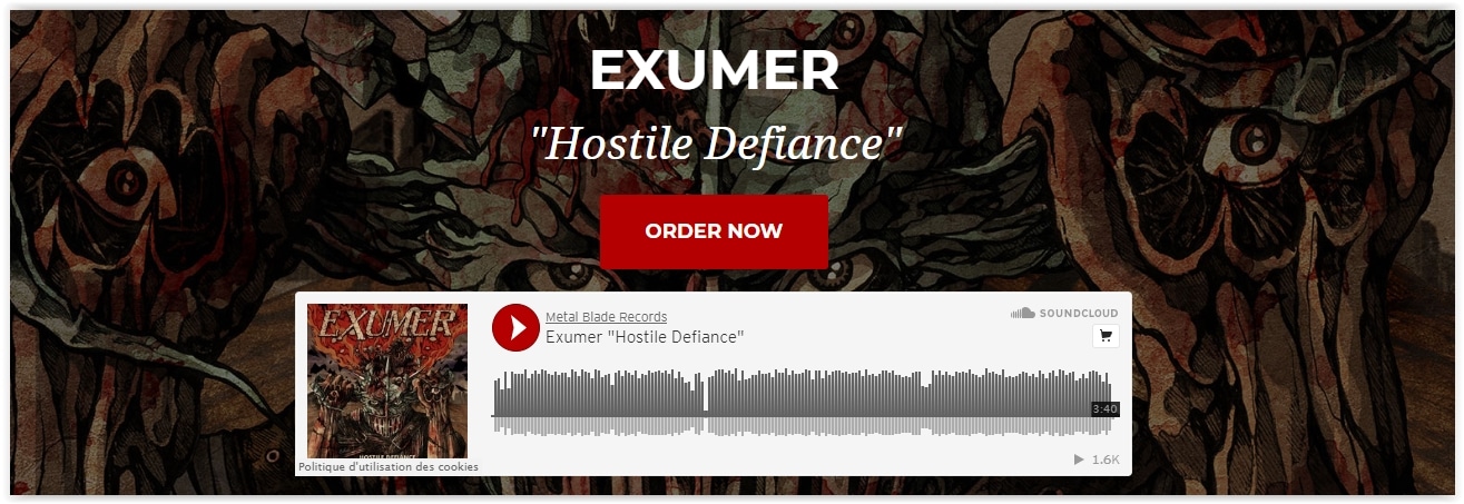 EXUMER launches new single "Raptor" - Paris Move