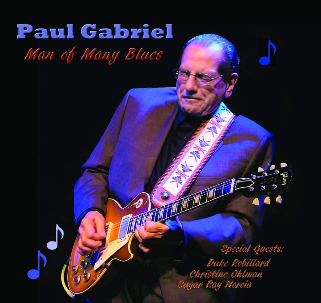 PAUL GABRIEL - A Man Of Many Blues - Paris Move