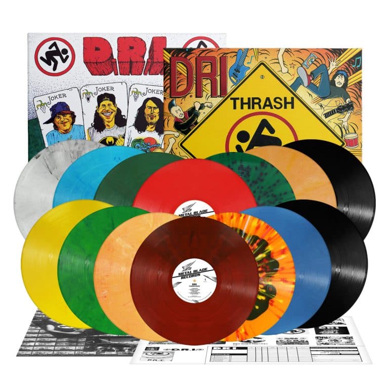 D.R.I.: Réédition de Four of a Kind & Thrash Zone - Paris Move