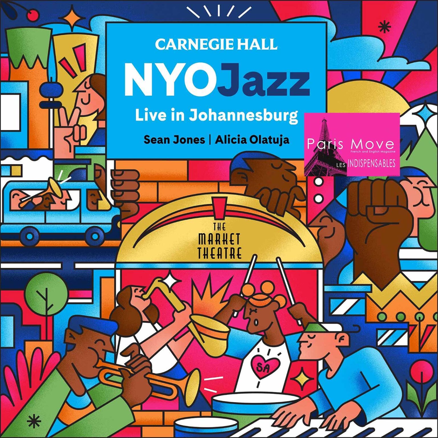 NYO JAZZ - Live in Johannesburg - Paris Move